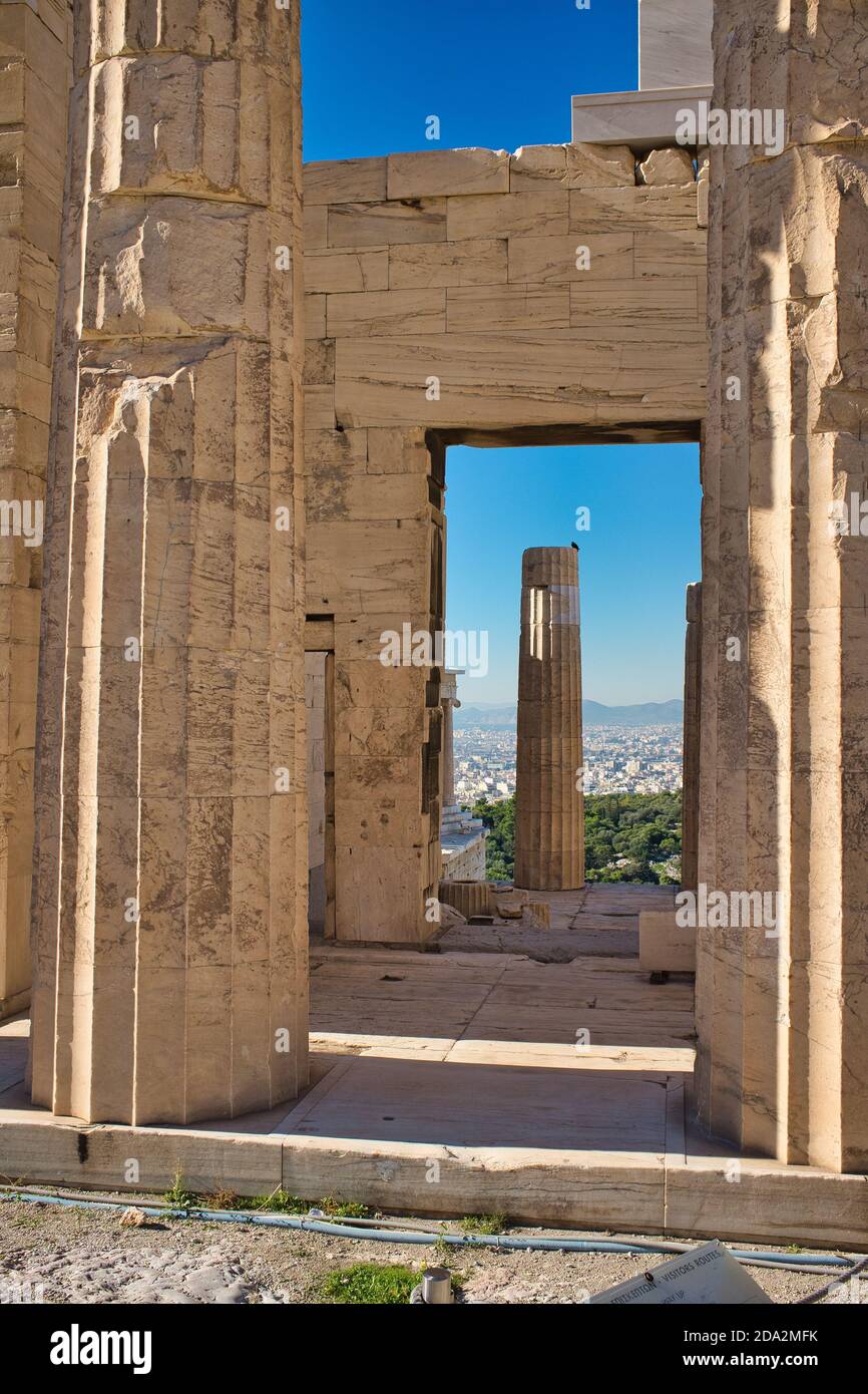 Famous Acropolis of Athens, Greece Stock Photo - Alamy