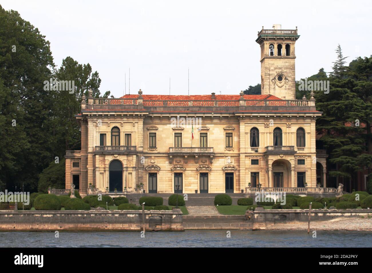 Villa Erba - Lake Como - Italy Stock Photo - Alamy