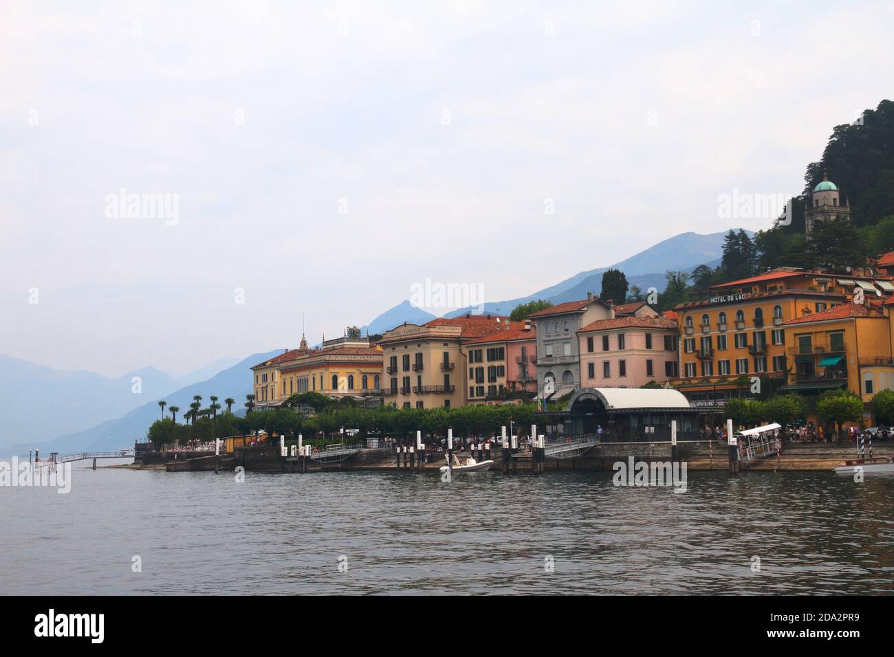 Bellagio Waterfront - Lake Como - Italy Stock Photo - Alamy