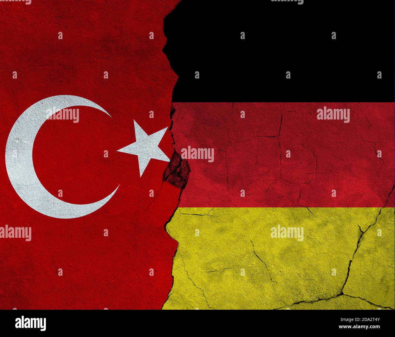 Turkish and germany Flag, Flag Design Study Stock Photo - Alamy