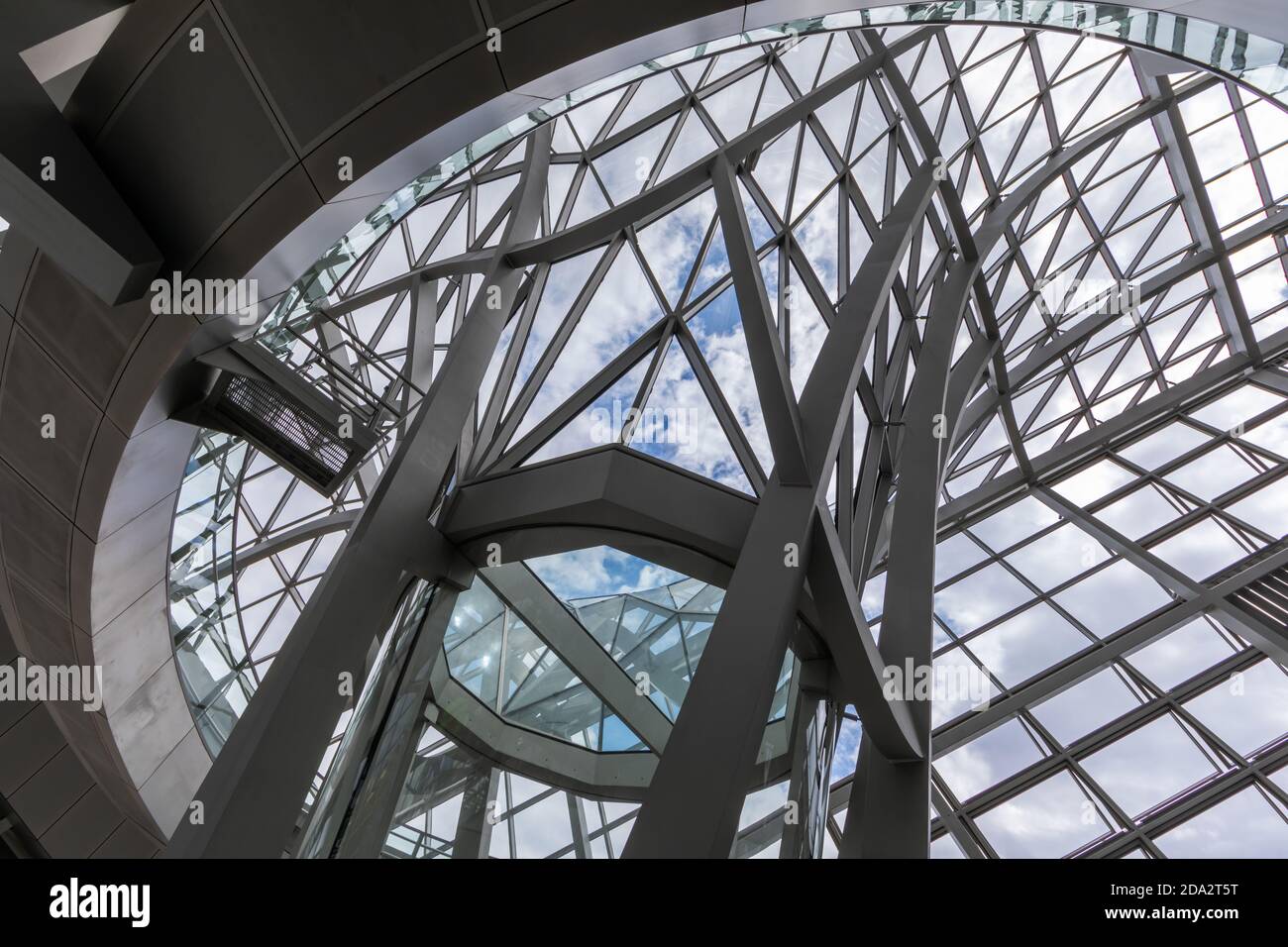 Lyon, France - The Confluences Museum interior Stock Photo - Alamy