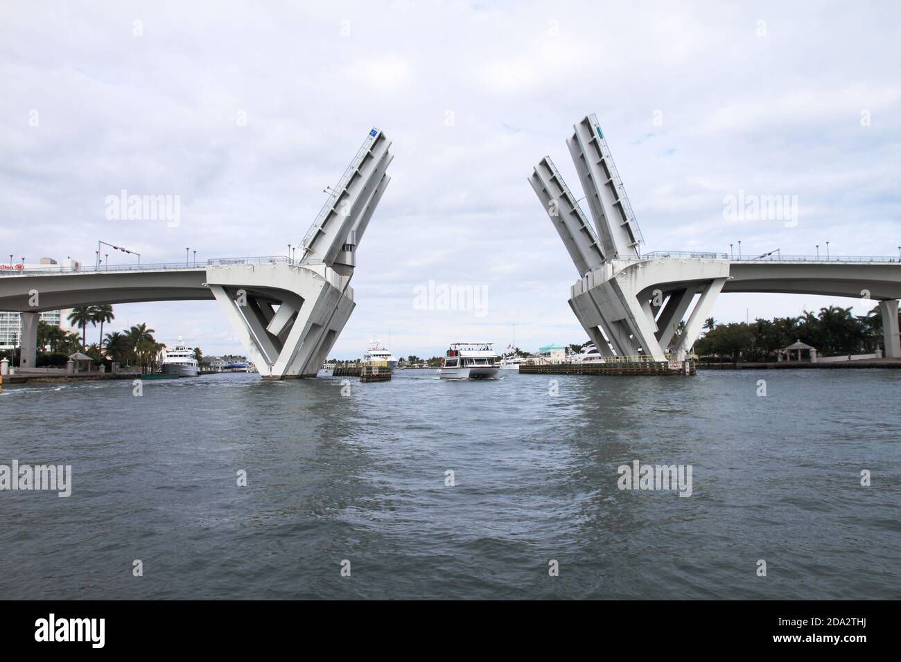 Fort Lauderdale Drawbridge - Florida - USA Stock Photo - Alamy