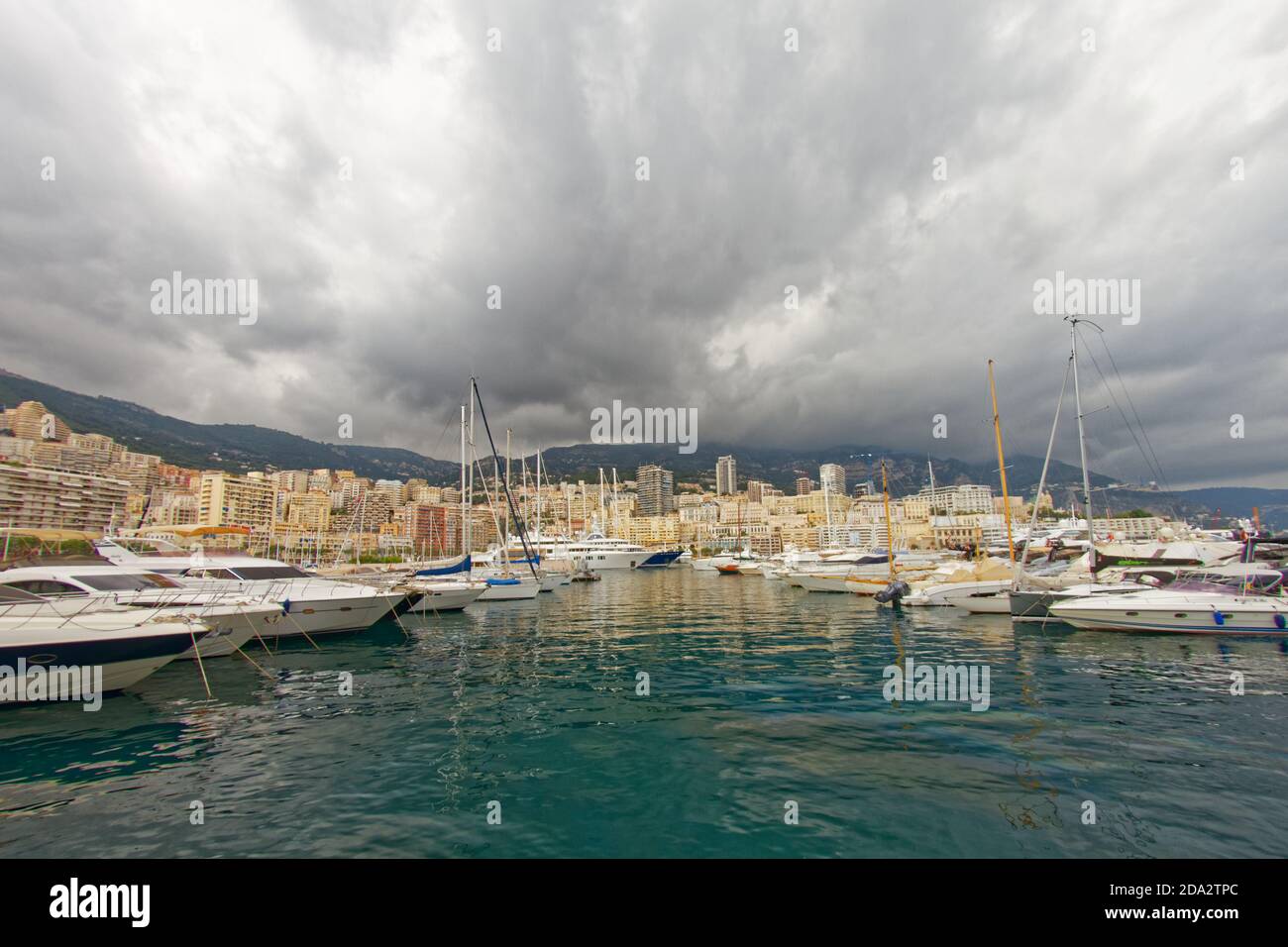 Monaco - Storm on Monte Carlo Stock Photo - Alamy