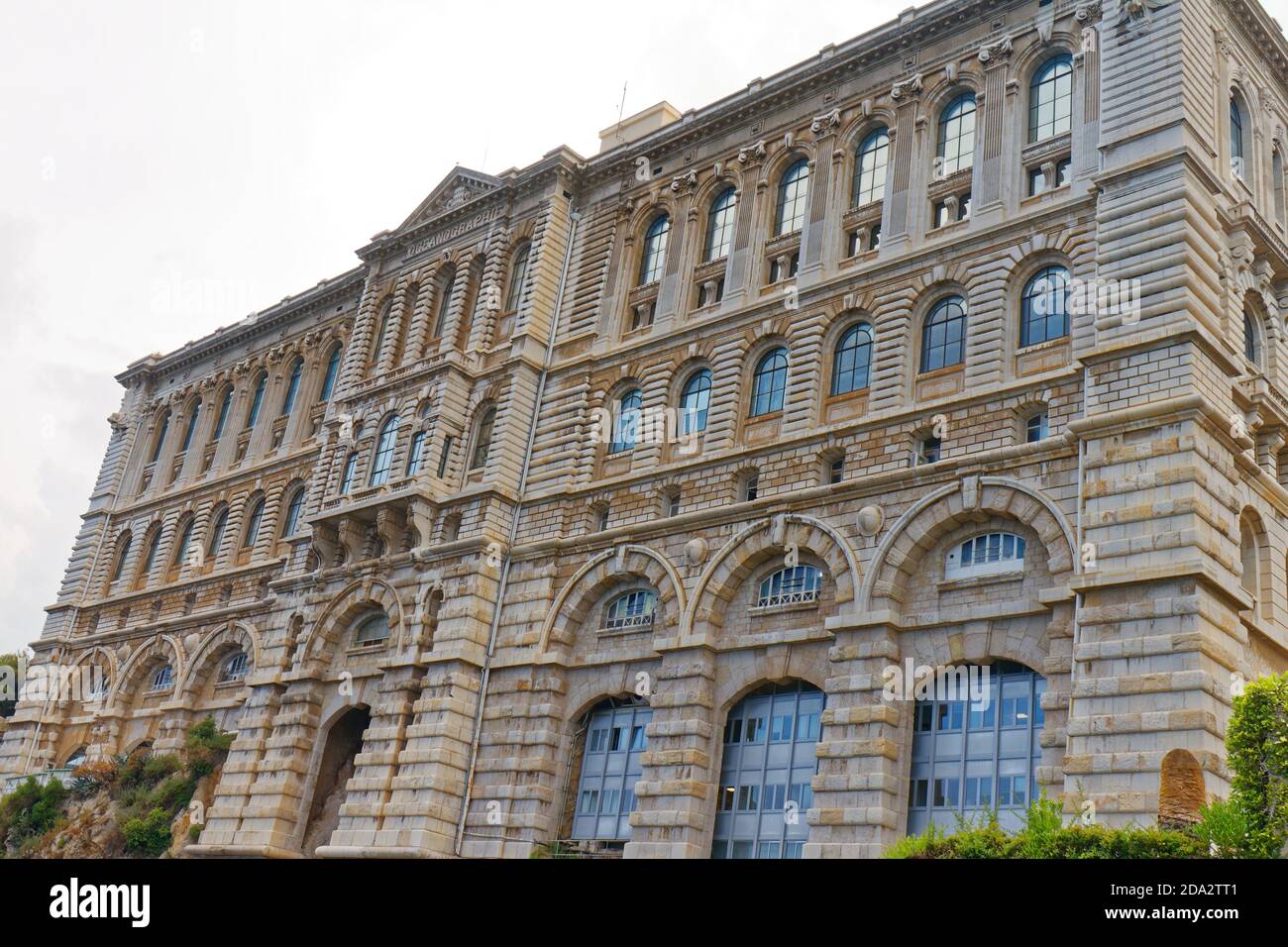 Oceanographic museum (aquarium) of Monaco Stock Photo - Alamy