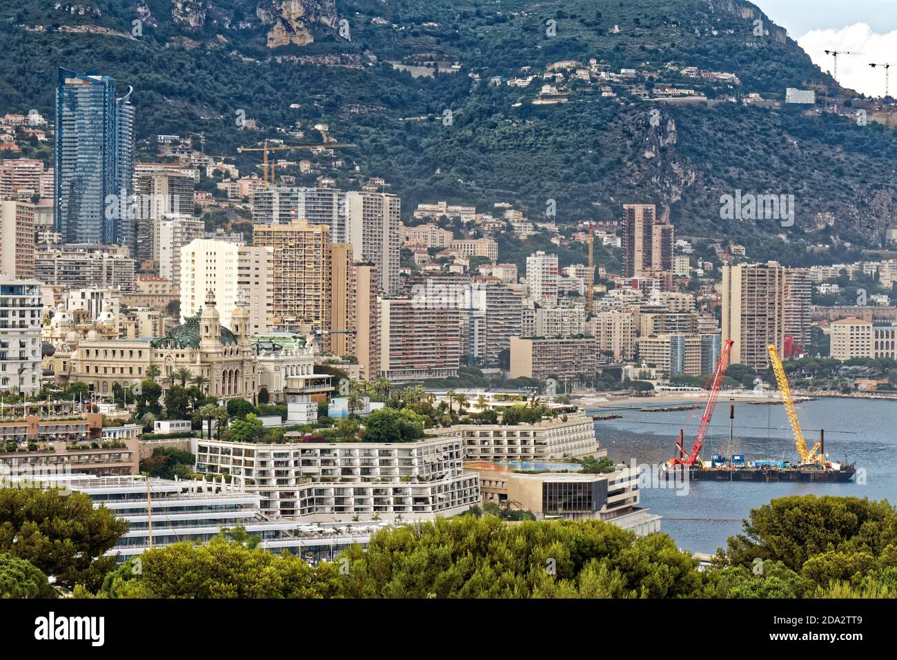 Monaco skyline hi-res stock photography and images - Alamy