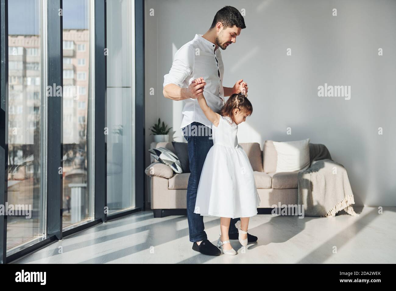 Father dancing with his daughter hi-res stock photography and images ...