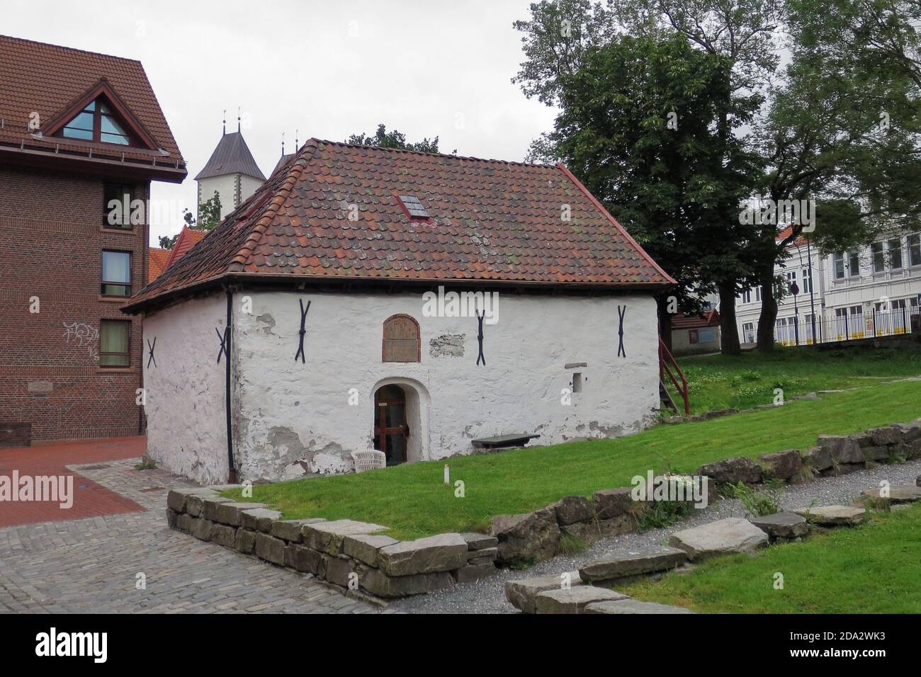 Bryggen houses - Bergen - Norway Stock Photo - Alamy
