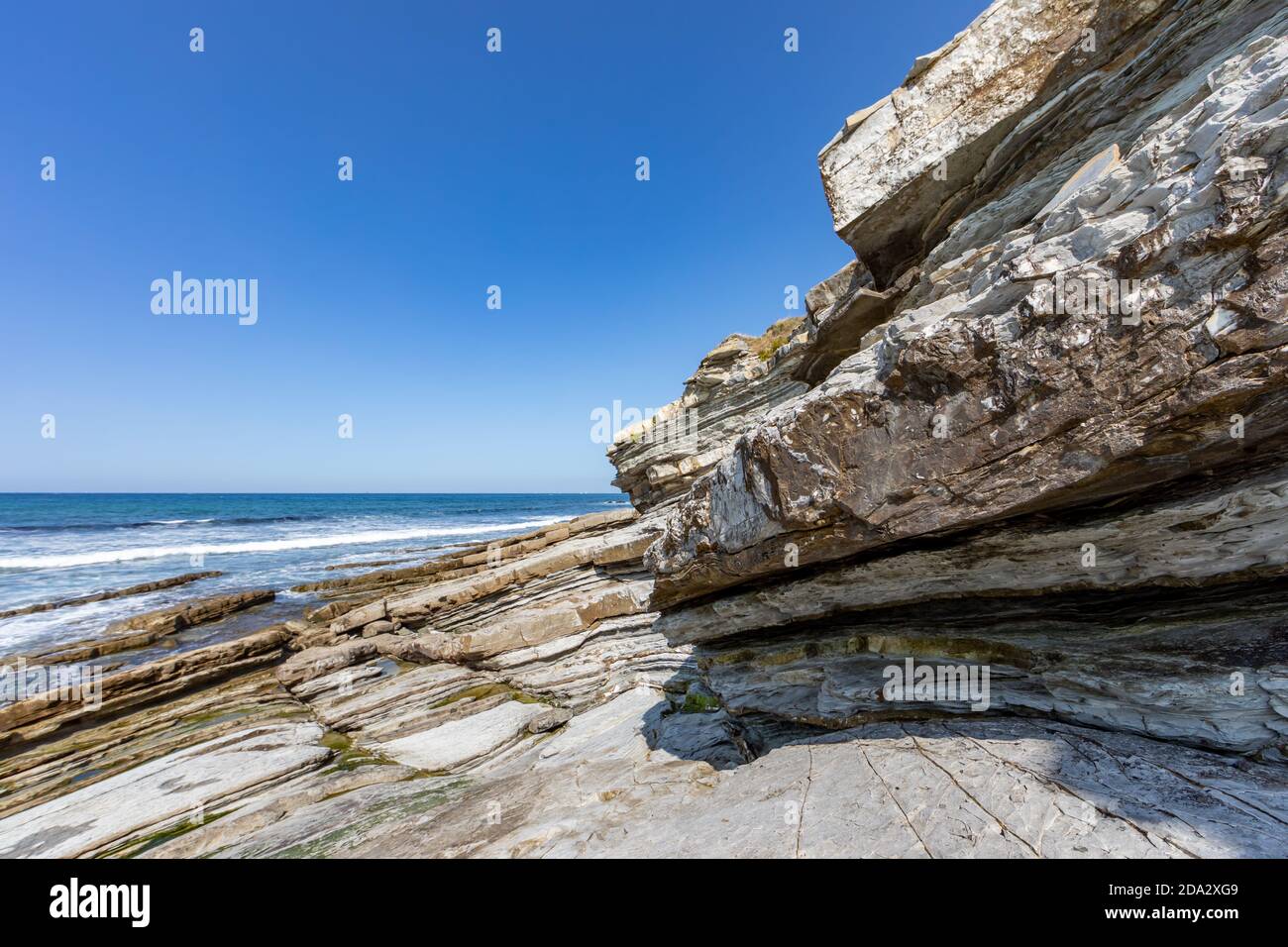 Urrugne, Basque Country, France - The "Basque Corniche" with its ...