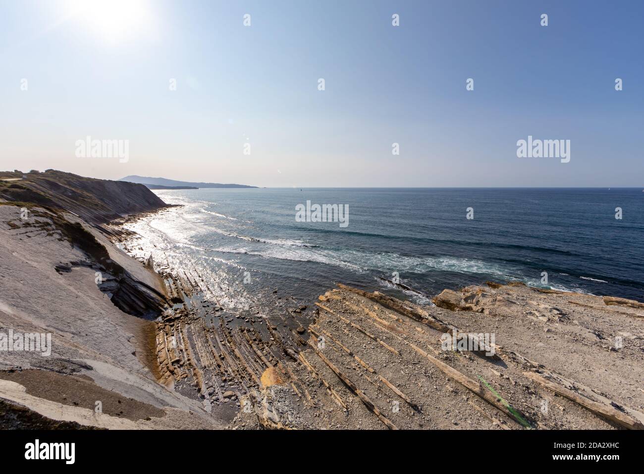 Urrugne, Basque Country, France - The "Basque Corniche" with its ...