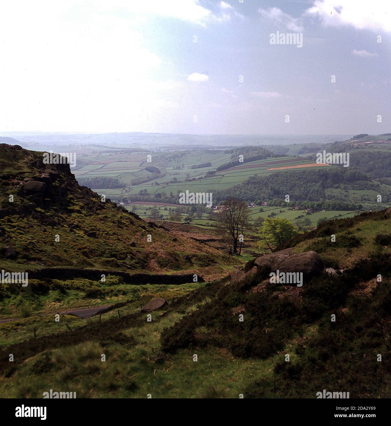 The Cubar Edge in the Peak District of Derbyshire Stock Photo - Alamy