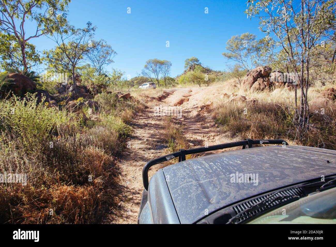 4WD in Outback Australia Stock Photo - Alamy
