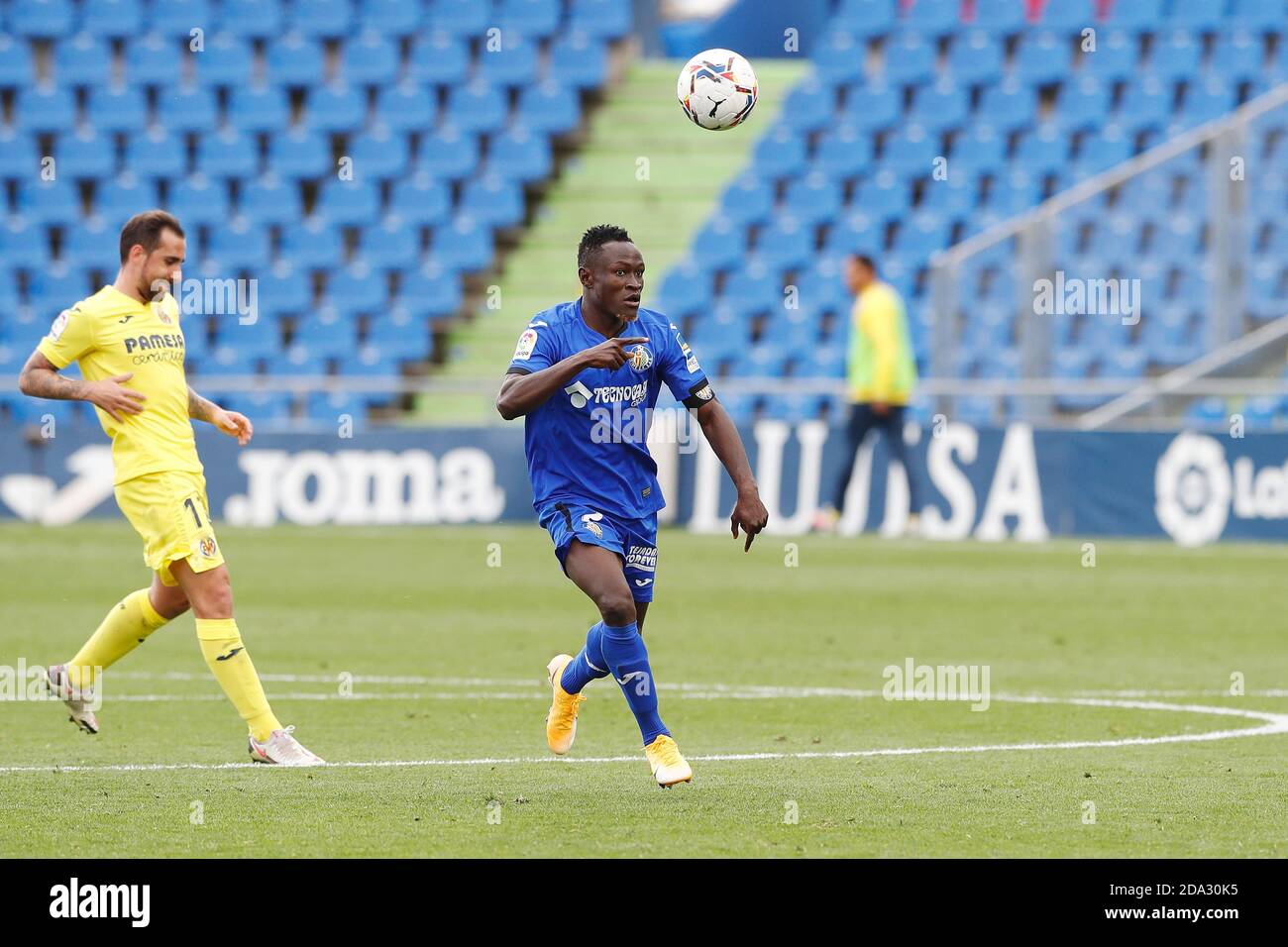 Getafe, Spain. 8th Nov, 2020. Djene Dakonam (Getafe) Football/Soccer ...