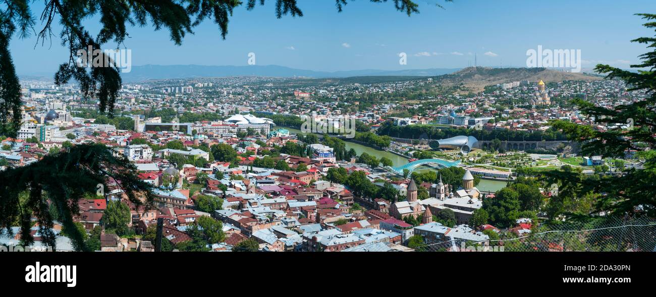 Tbilisi City, Georgia, Middle East Stock Photo - Alamy