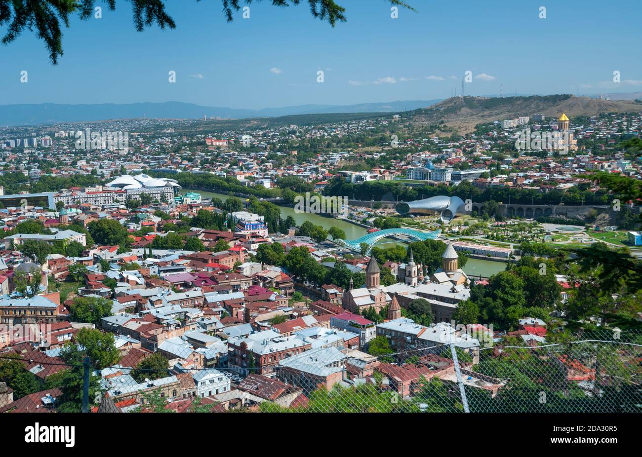 Tbilisi City, Georgia, Middle East Stock Photo - Alamy