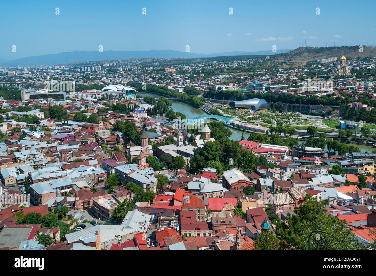Tbilisi City, Georgia, Middle East Stock Photo - Alamy
