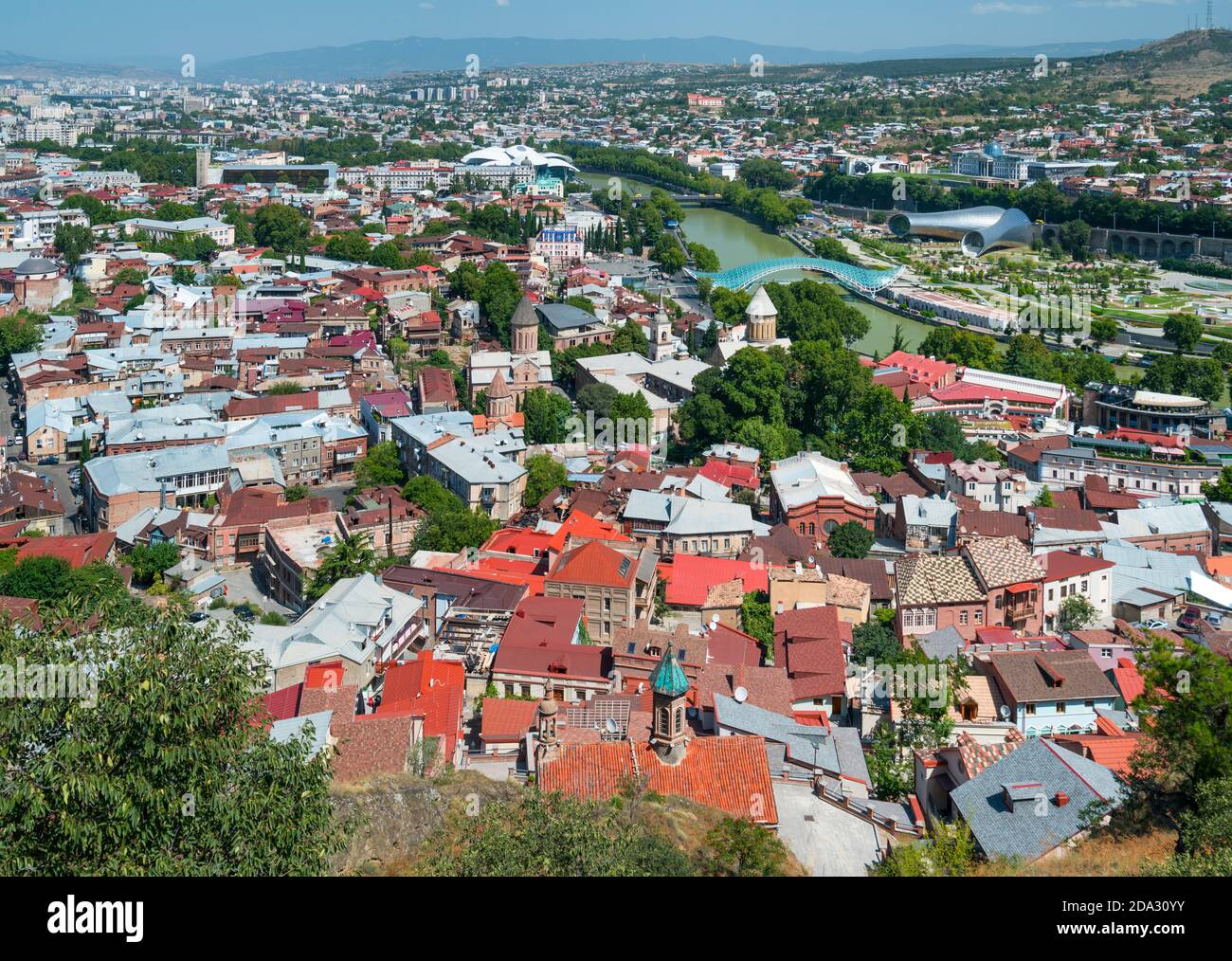 Tbilisi City, Georgia, Middle East Stock Photo - Alamy