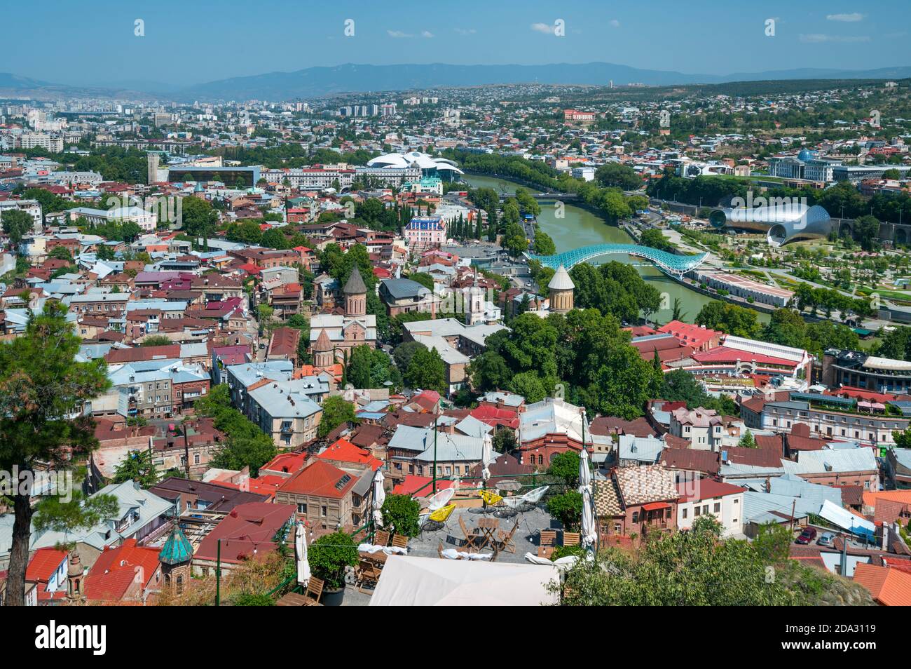 Tbilisi City, Georgia, Middle East Stock Photo - Alamy