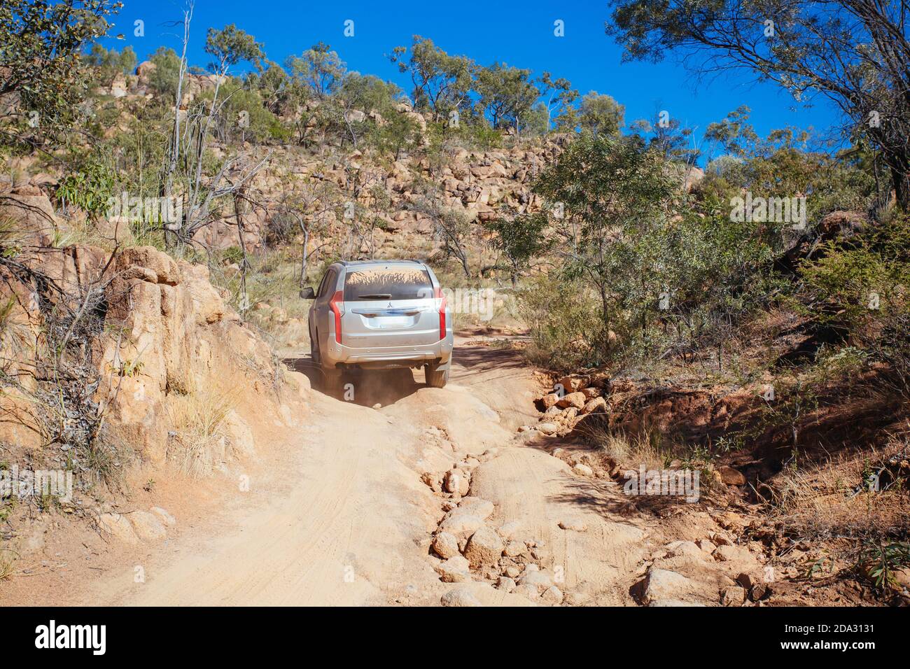 4WD in Outback Australia Stock Photo - Alamy