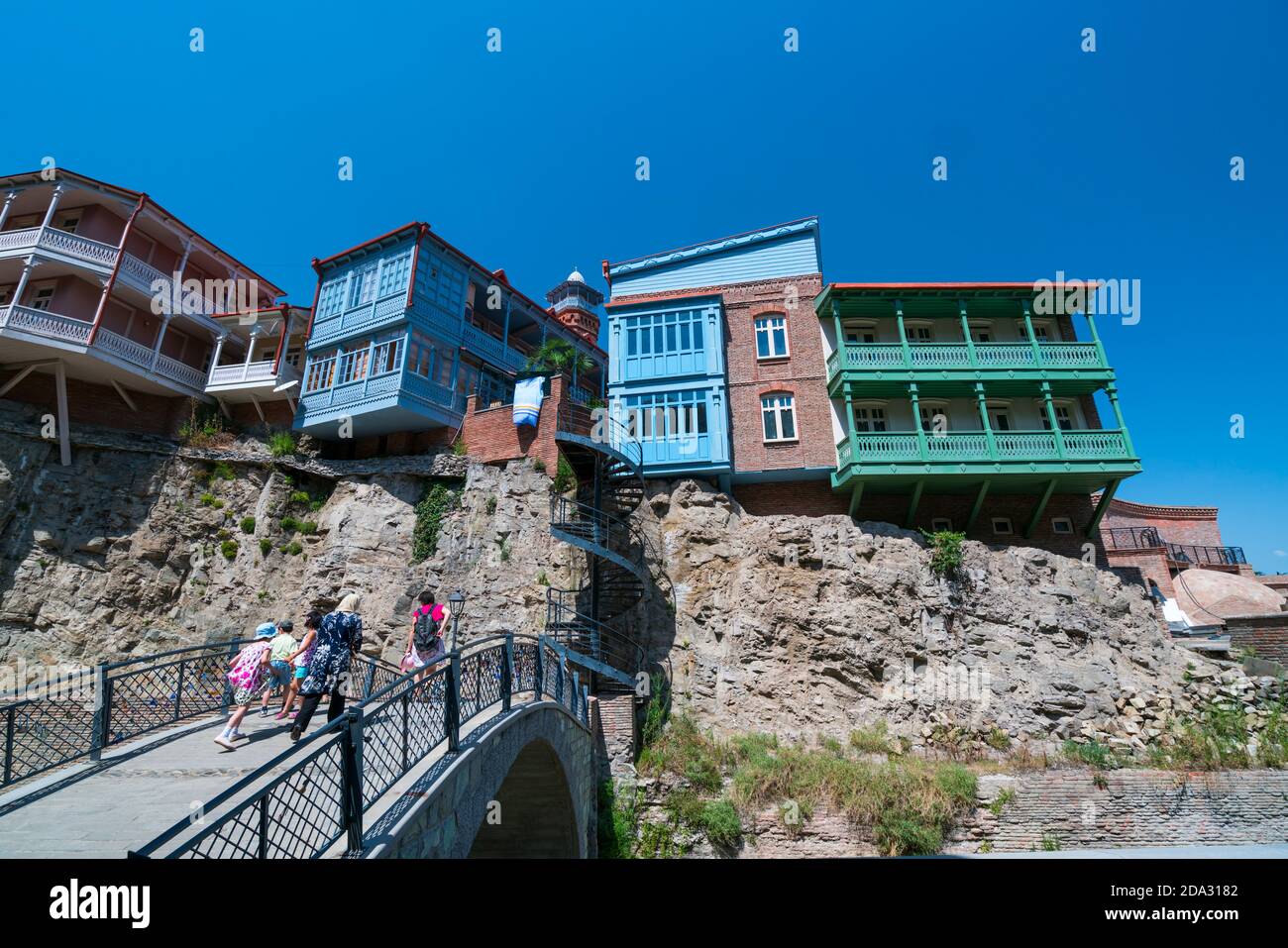 Old Tbilisi, Tbilisi City, Georgia, Middle East Stock Photo - Alamy
