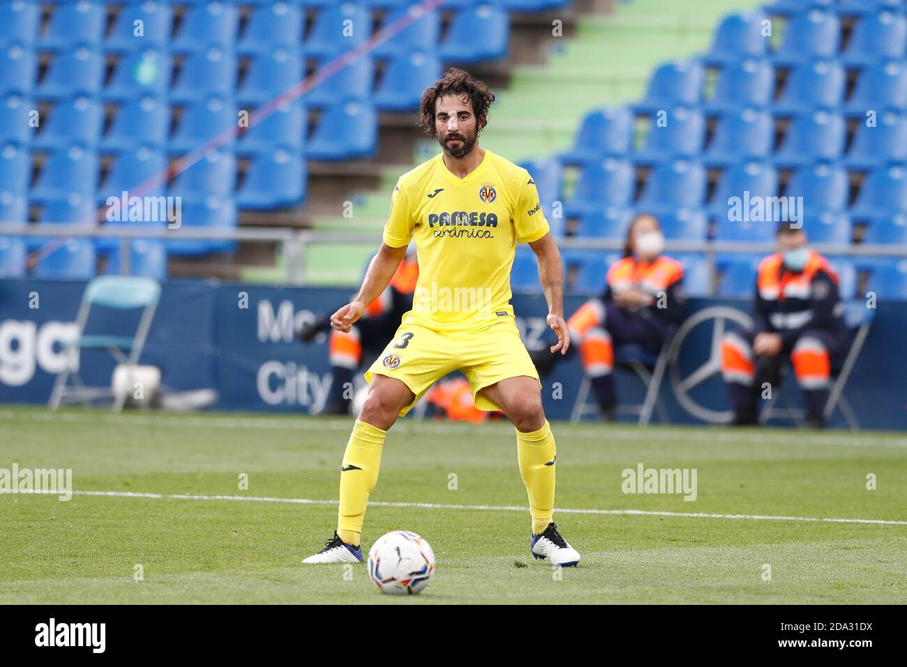 Getafe, Spain. 8th Nov, 2020. Raul Albiol (Villarreal) Football/Soccer ...