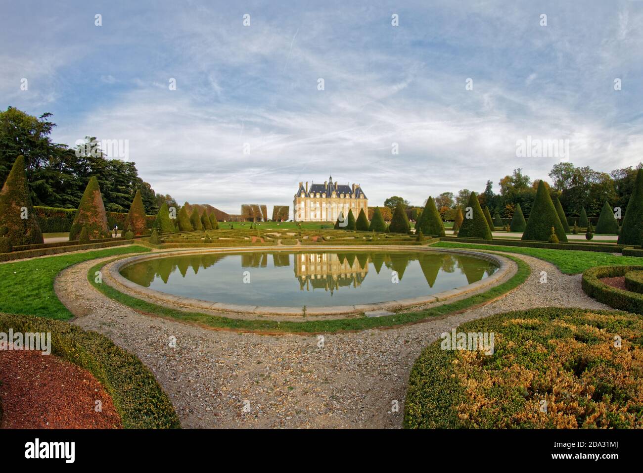 Sceaux castle in parc hi-res stock photography and images - Alamy