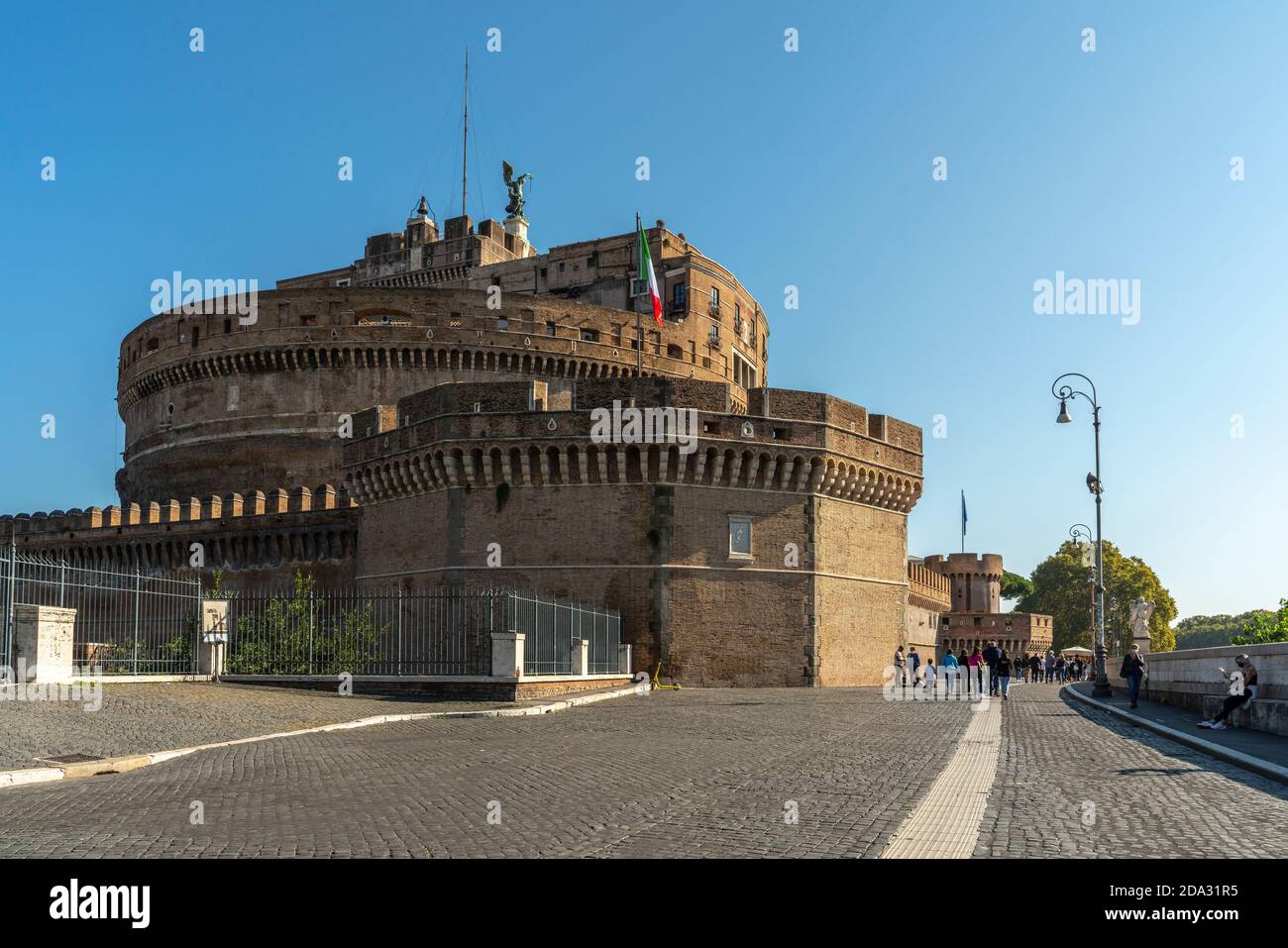Castel Sant'Angelo, Vatican fortress. Vatican City, Rome, Lazio, Italy ...