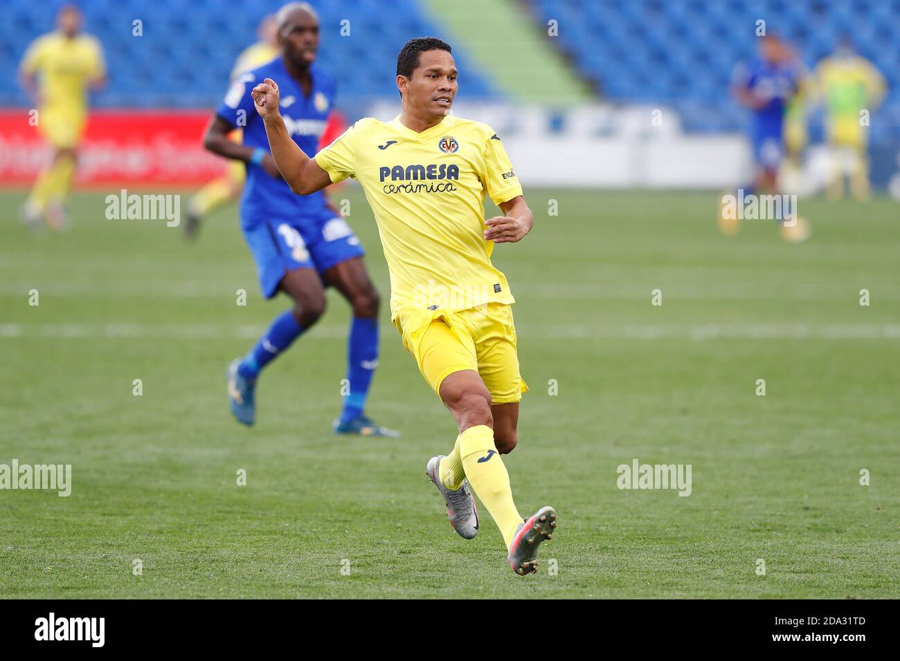 Getafe, Spain. 8th Nov, 2020. Carlos Bacca (Villarreal) Football/Soccer ...