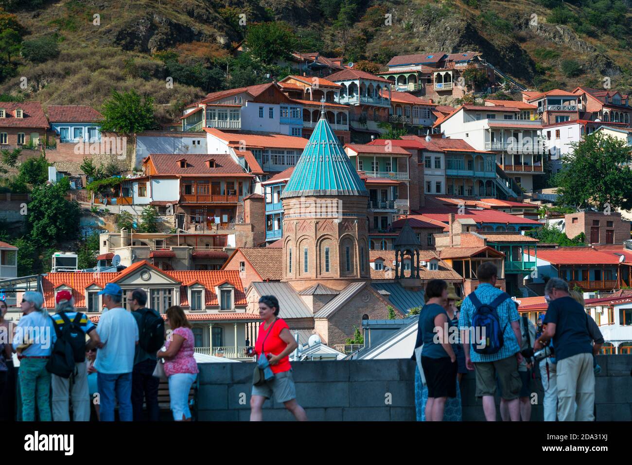 Old Tbilisi, Tbilisi City, Georgia, Middle East Stock Photo - Alamy