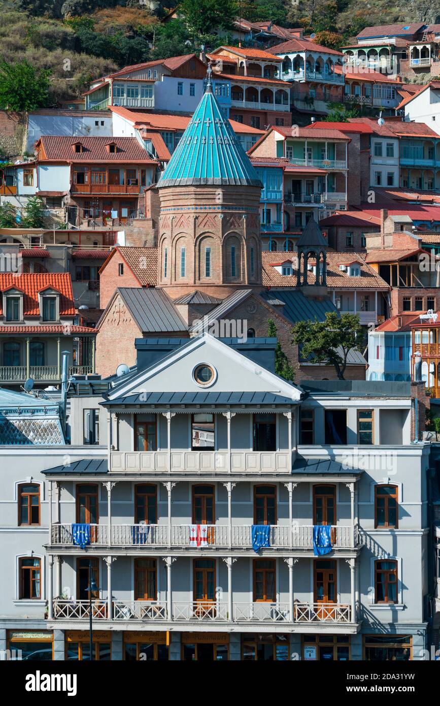 Old Tbilisi, Tbilisi City, Georgia, Middle East Stock Photo - Alamy