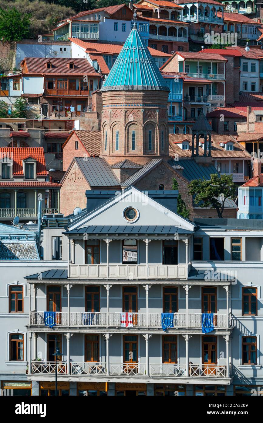 Old Tbilisi, Tbilisi City, Georgia, Middle East Stock Photo - Alamy