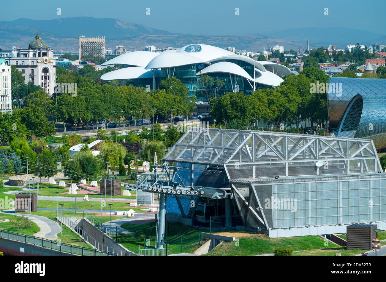 Tbilisi City, Georgia, Middle East Stock Photo - Alamy