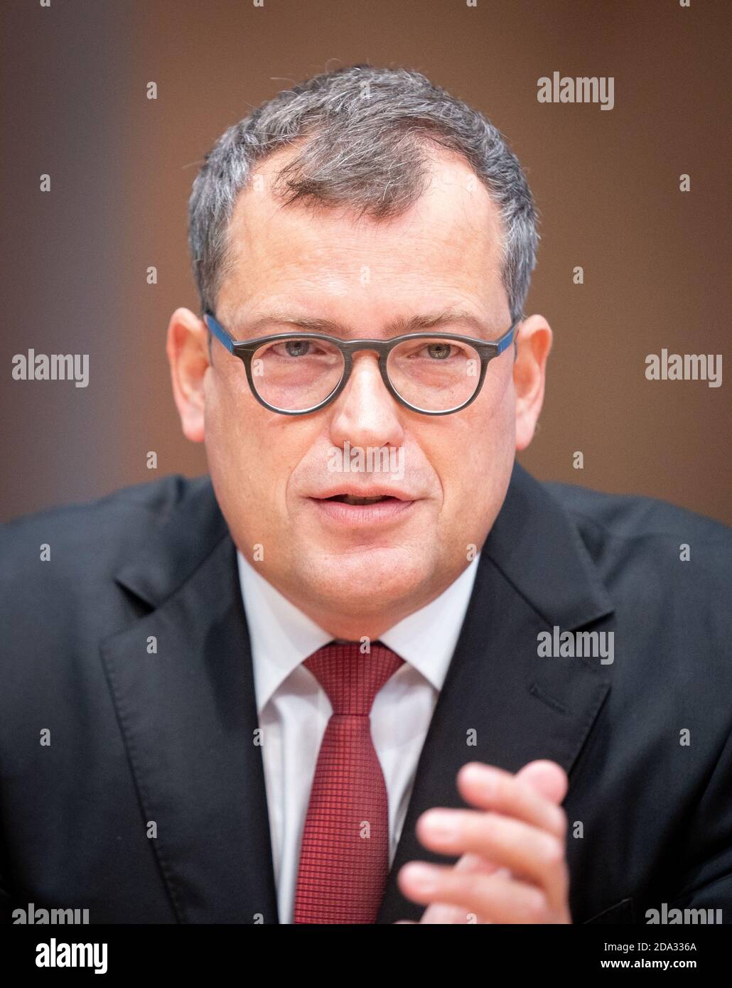 Berlin, Germany. 09th Nov, 2020. Gerald Haug, President of the National ...