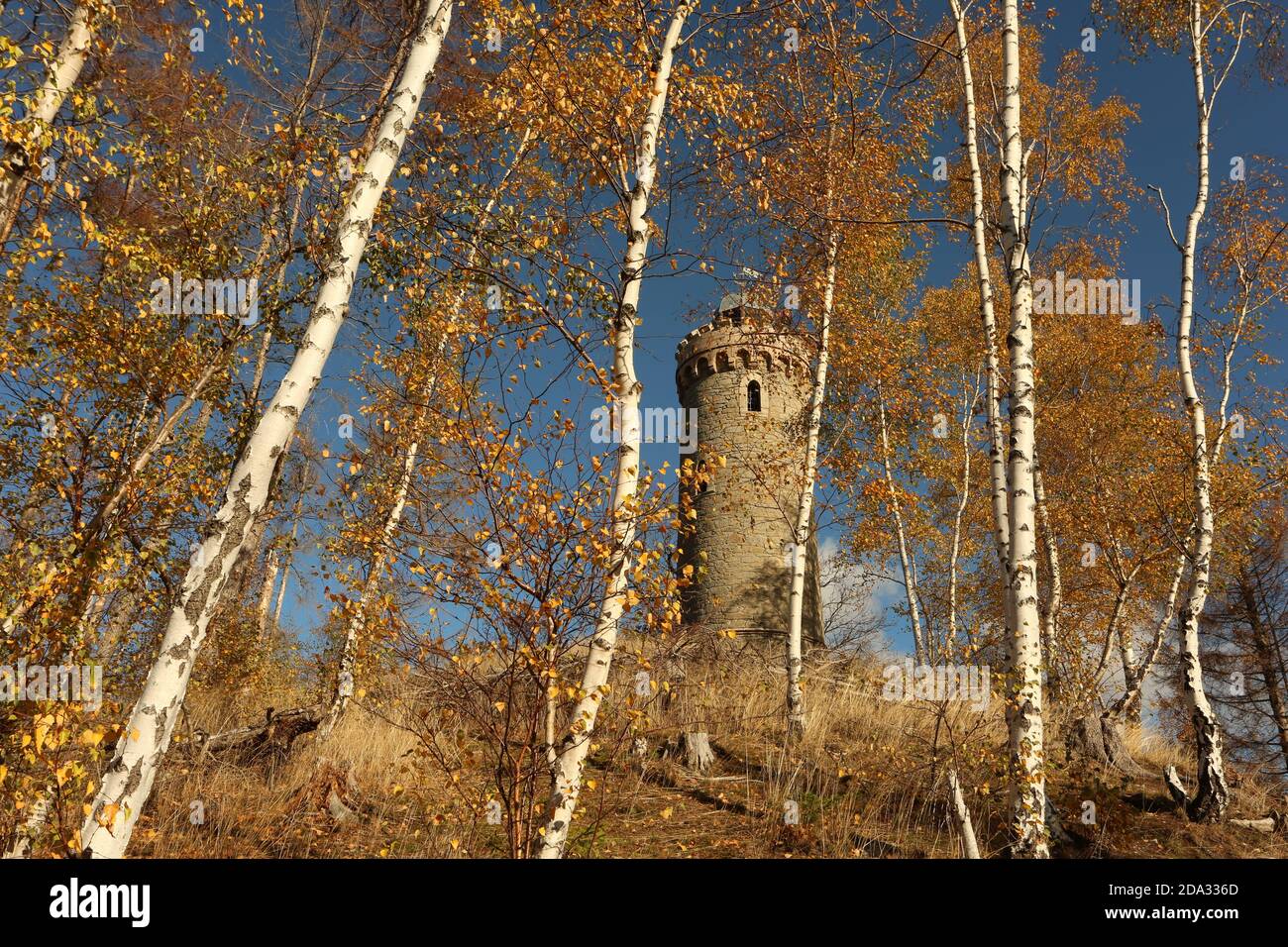 Wernigerode, Germany. 04th Nov, 2020. The Kaiserturm is a popular ...