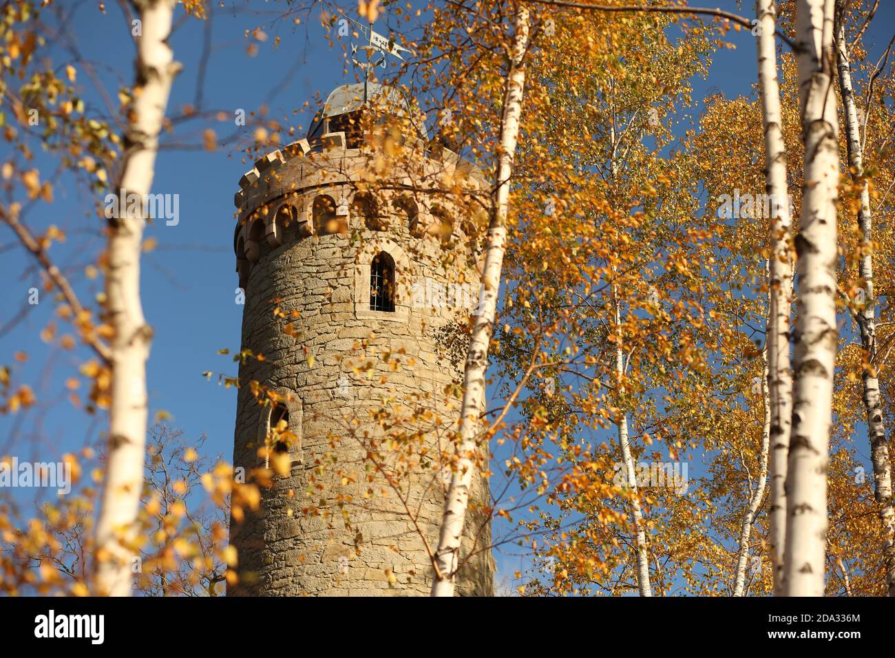 Wernigerode, Germany. 04th Nov, 2020. The Kaiserturm is a popular ...
