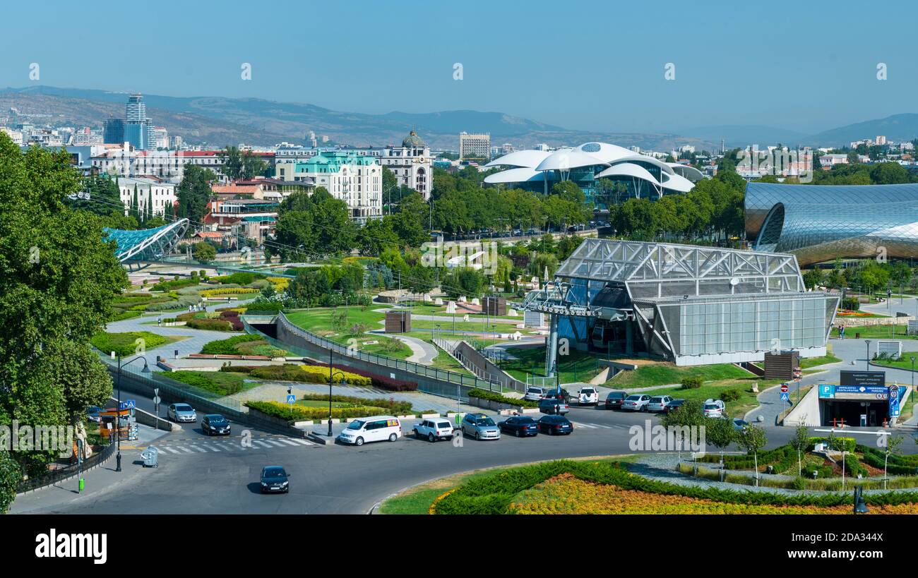 Tbilisi City, Georgia, Middle East Stock Photo - Alamy