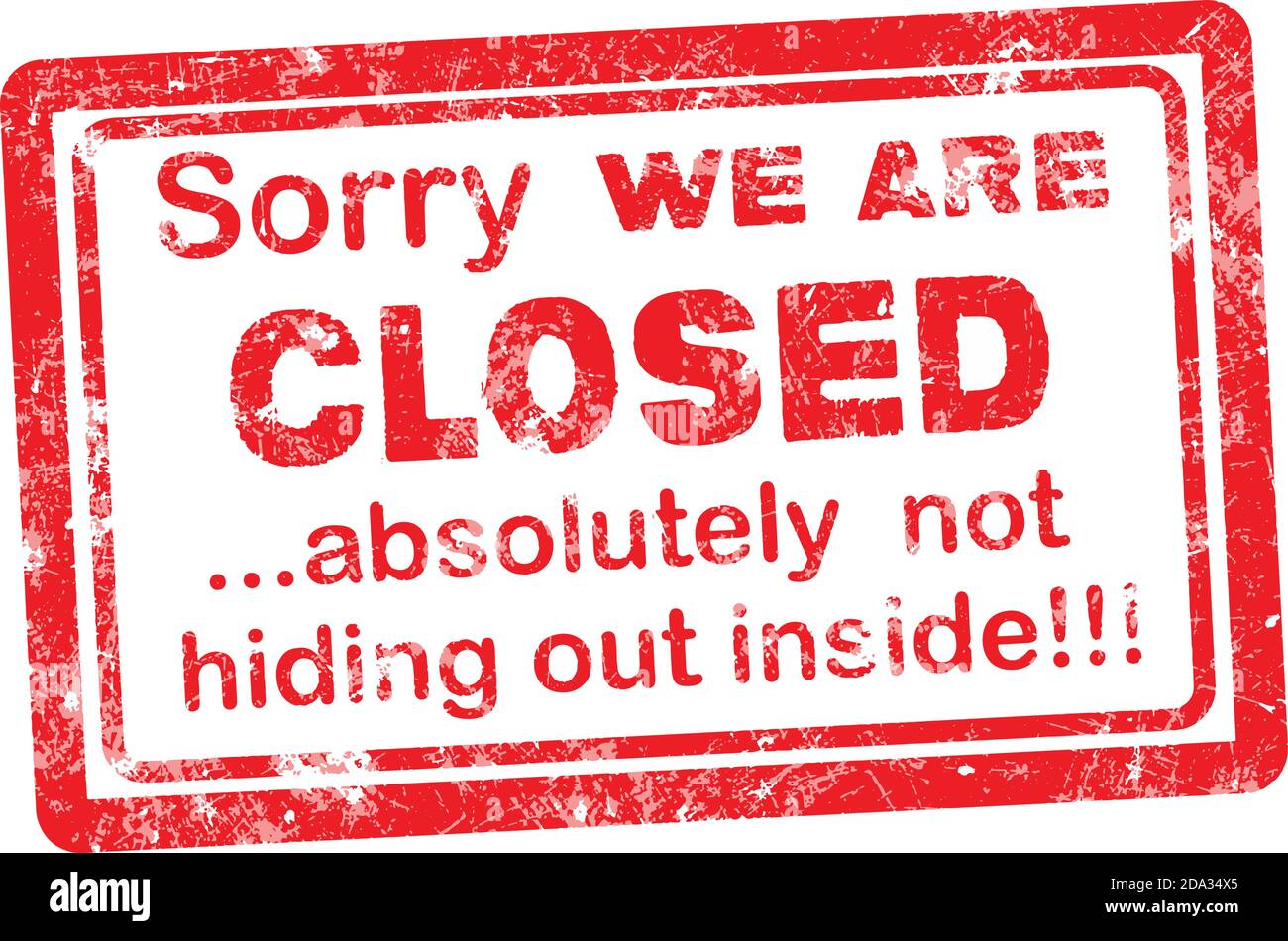 Funny out of order sign Cut Out Stock Images & Pictures - Alamy