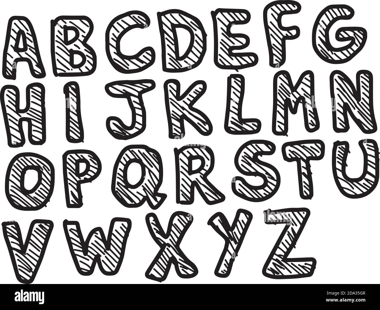 Handwriting font hi-res stock photography and images - Alamy