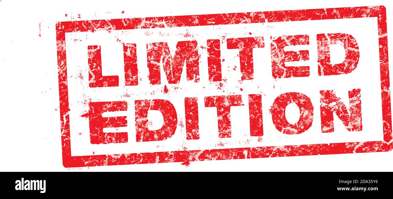 Limited edition word Stock Vector Images - Alamy