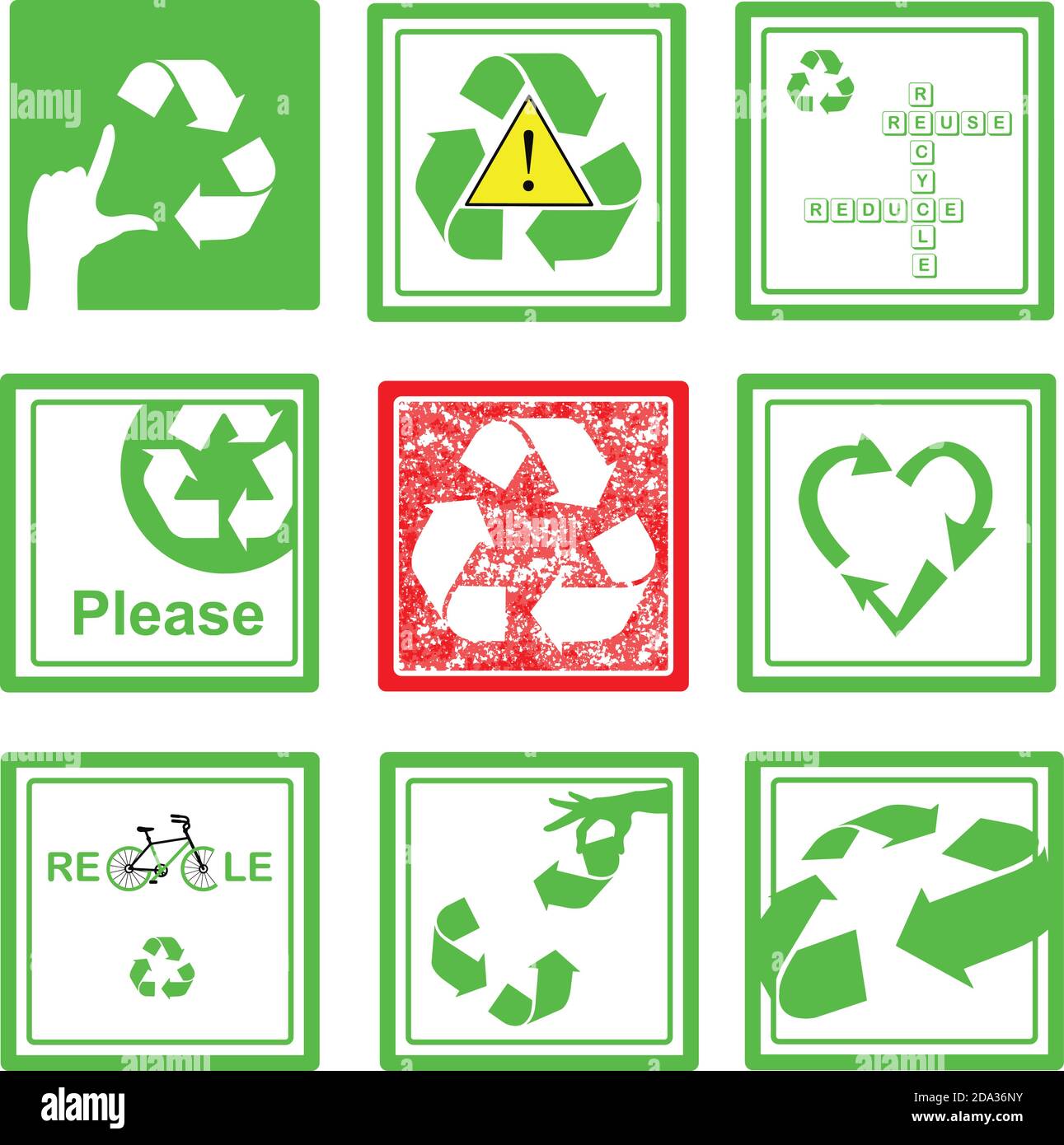 Recycle heart recycling symbol reuse hi-res stock photography and ...