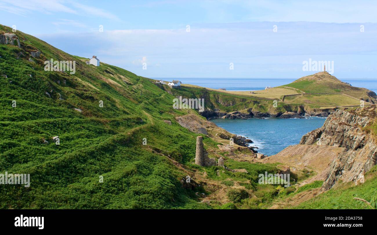 Cape Cornwall is an area of dramatic scenery, the cape has only ...