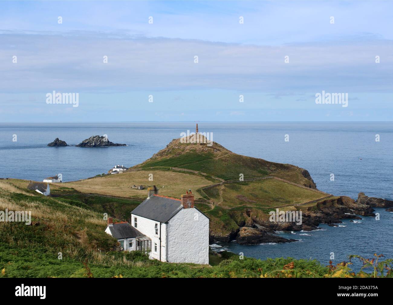 Cape Cornwall is an area of dramatic scenery, the cape has only ...