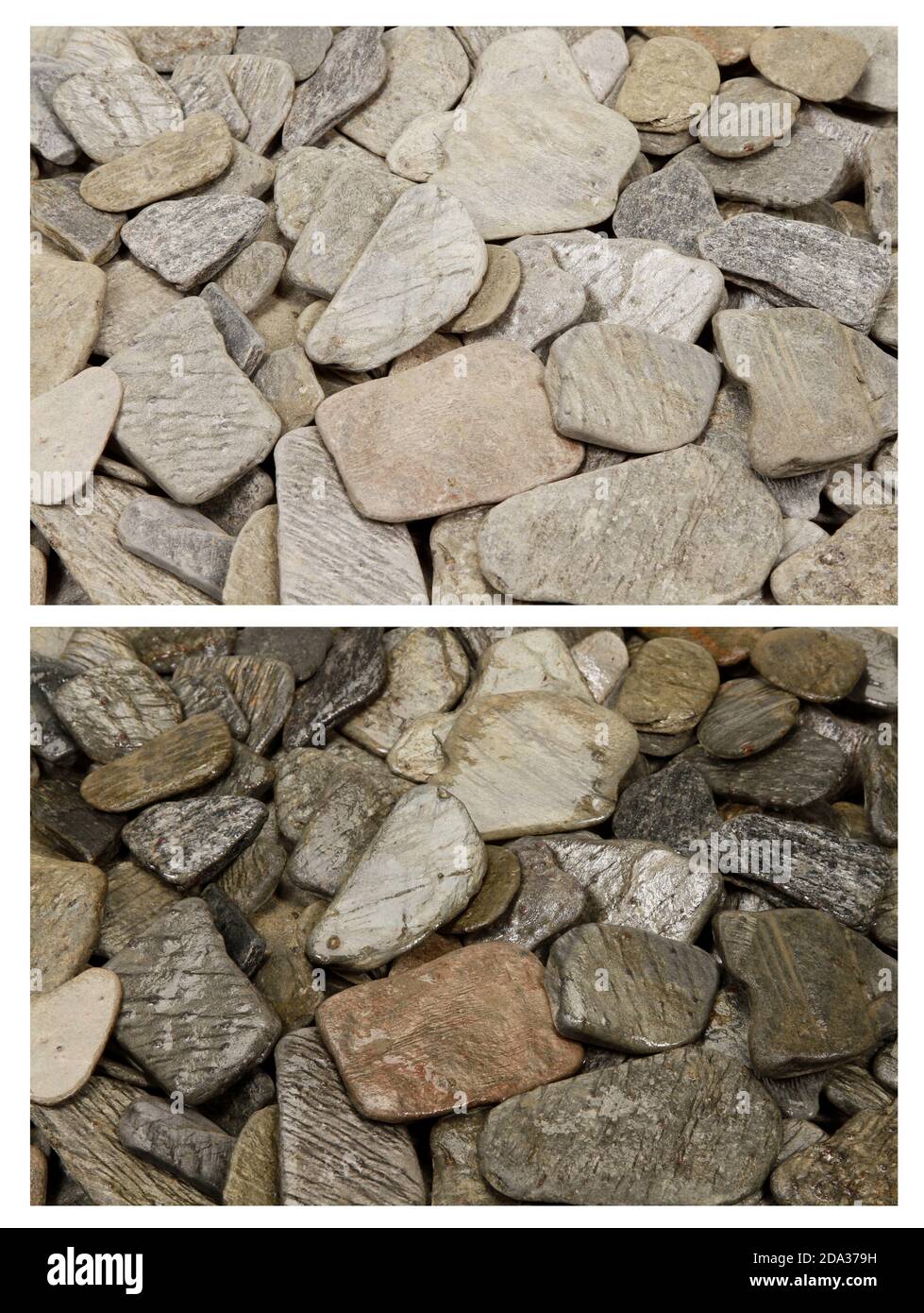 Wet rock texture Cut Out Stock Images & Pictures - Alamy