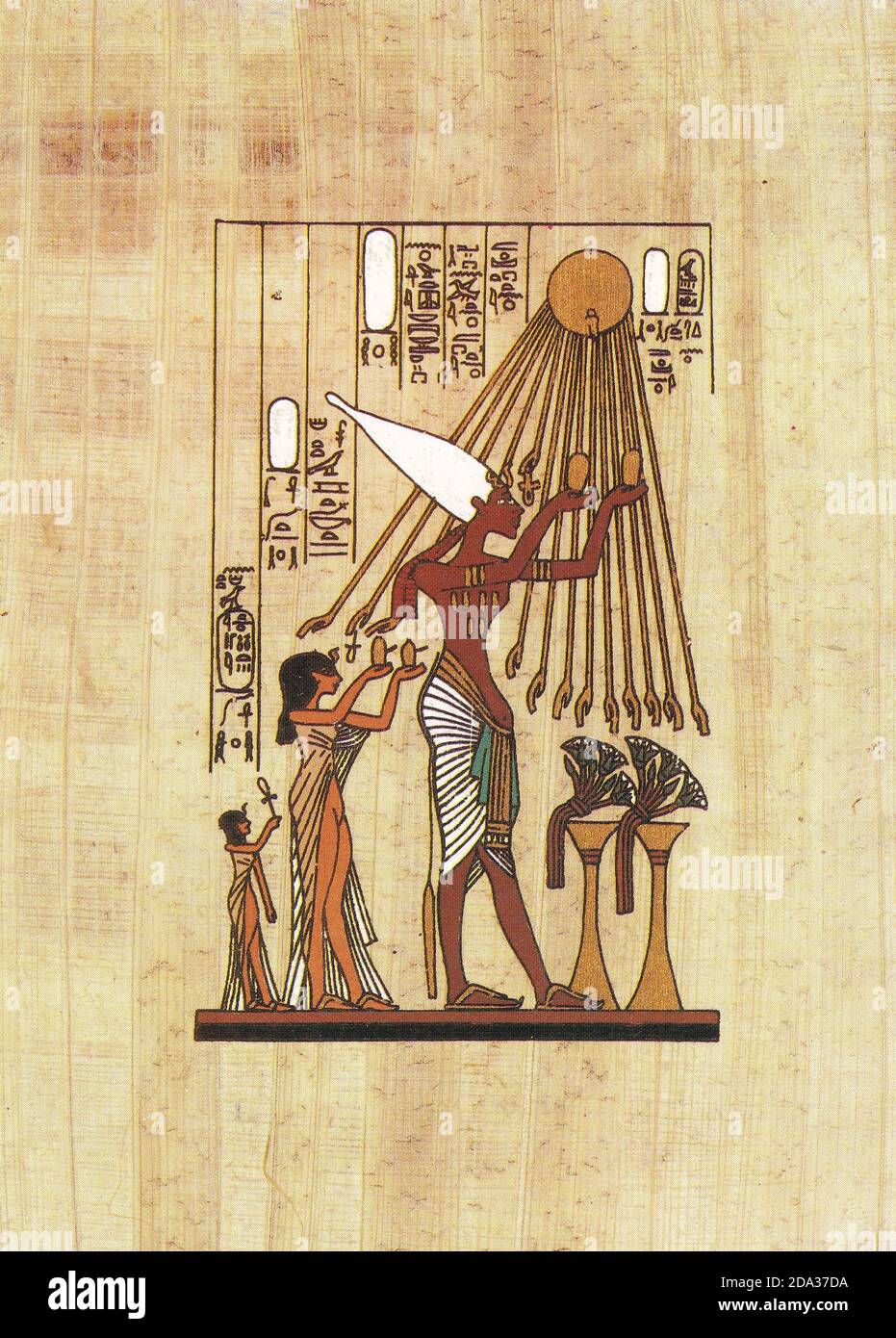 Worship of the god aton hi-res stock photography and images - Alamy