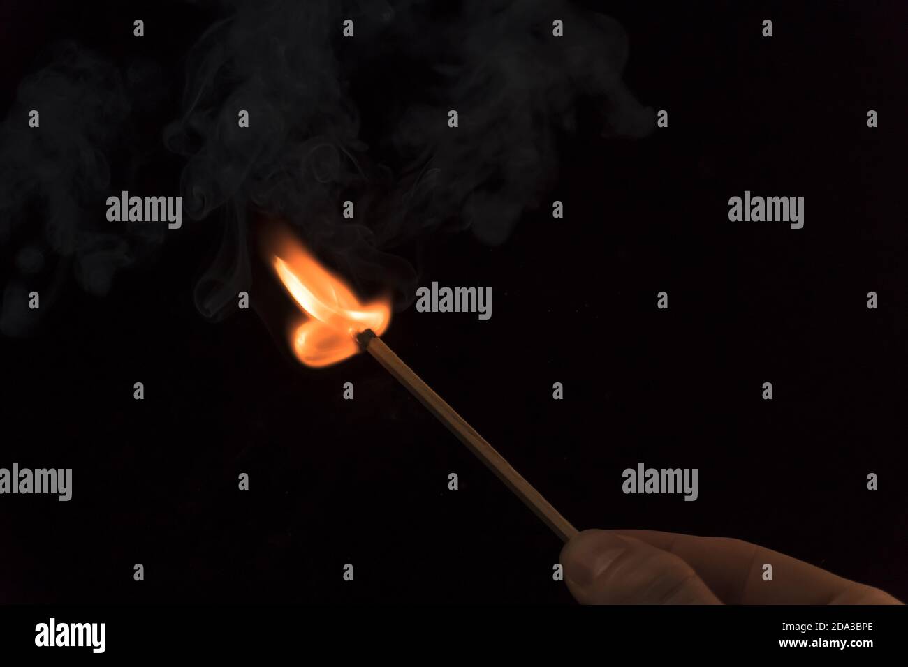 Smoke from match hi-res stock photography and images - Alamy