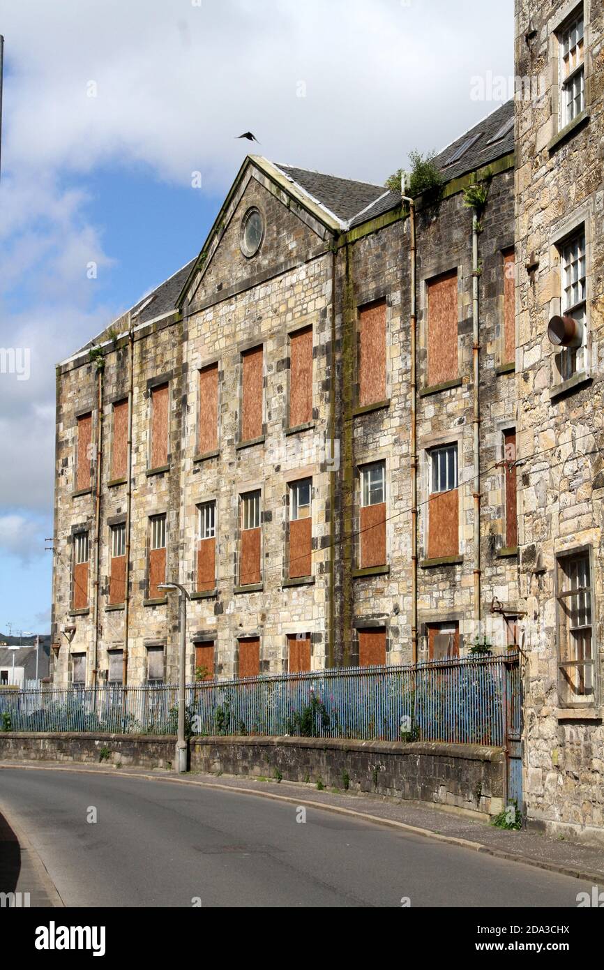 Bridge Street, Kilbirnie, Ayrshire, Scotland, UK Abandoned and closed ...