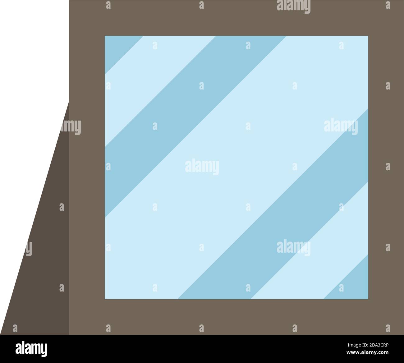 home frame design, room and decoration theme Vector illustration Stock ...