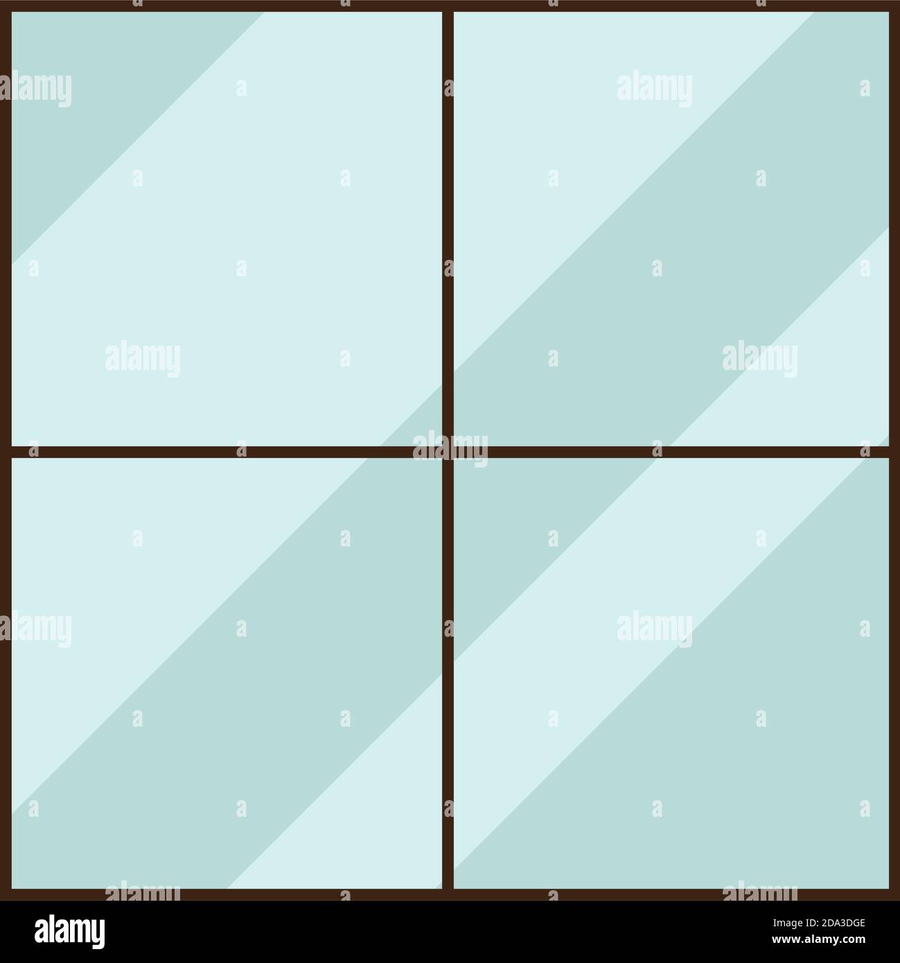 glass window design, architecture home and house theme Vector ...