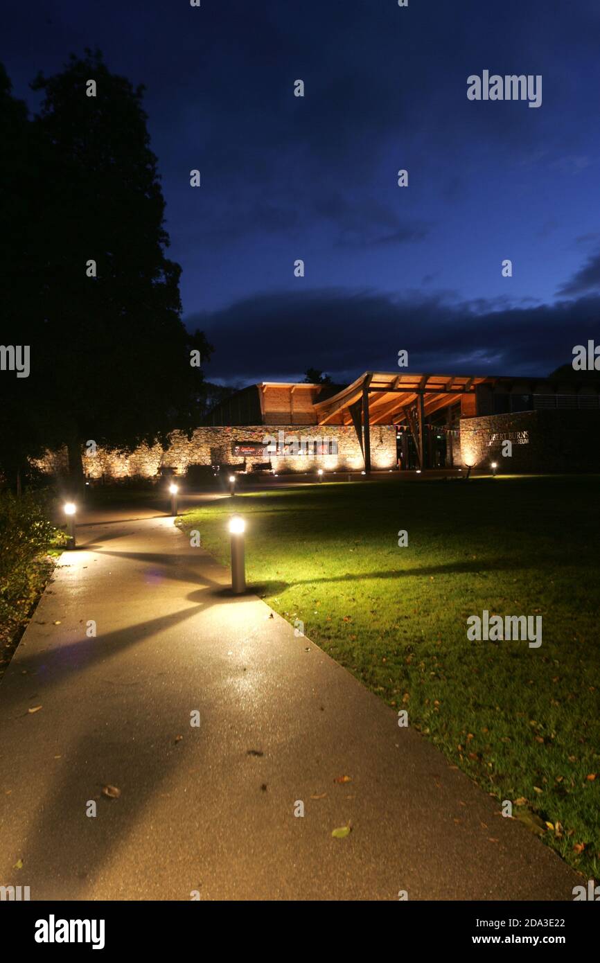 Alloway, Ayrshire, Scotland, UK, The Robert Burns Birthplace Museum ...
