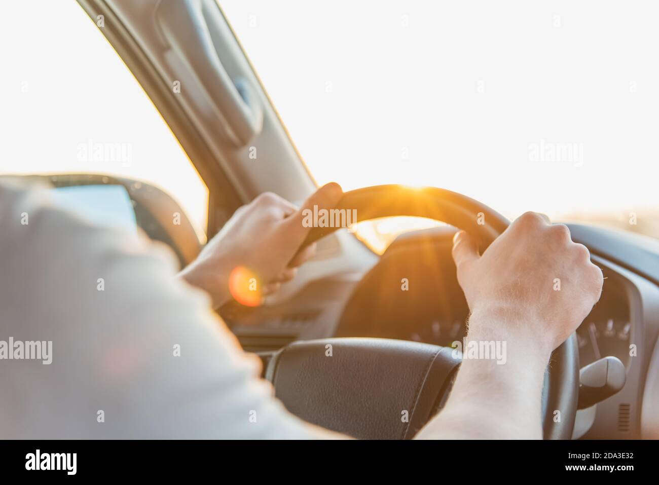 Sun glare car dashboard hi-res stock photography and images - Alamy