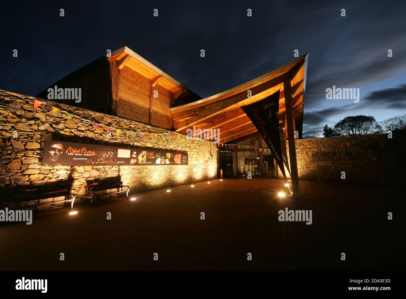 Alloway, Ayrshire, Scotland, UK, The Robert Burns Birthplace Museum ...